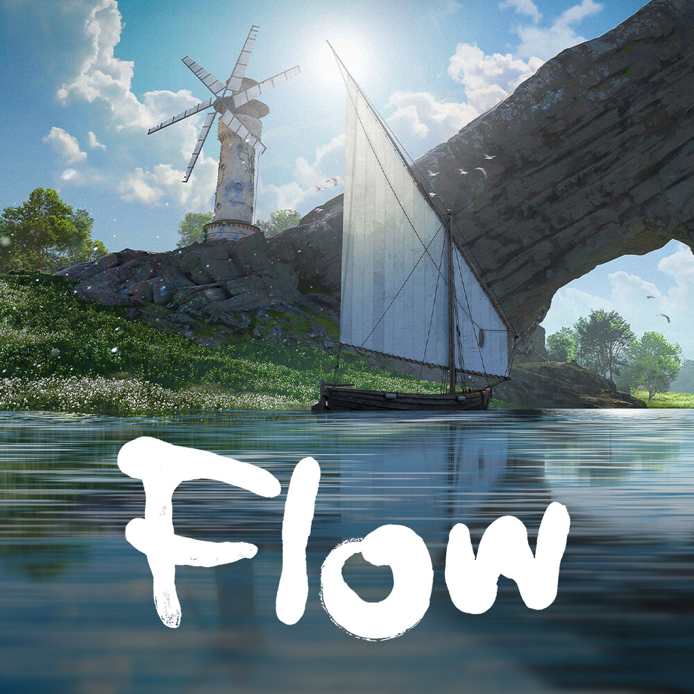ArtStation - Flow - Windmill concept