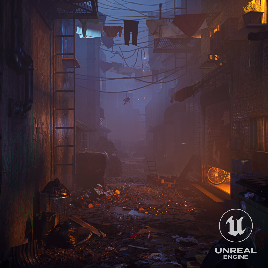 ArtStation - Alleyway