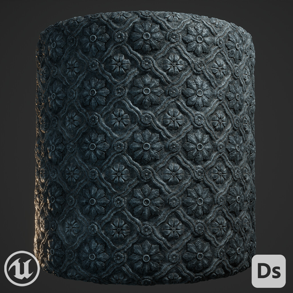 ArtStation - Another Ancient Decorative Pattern - Substance Designer