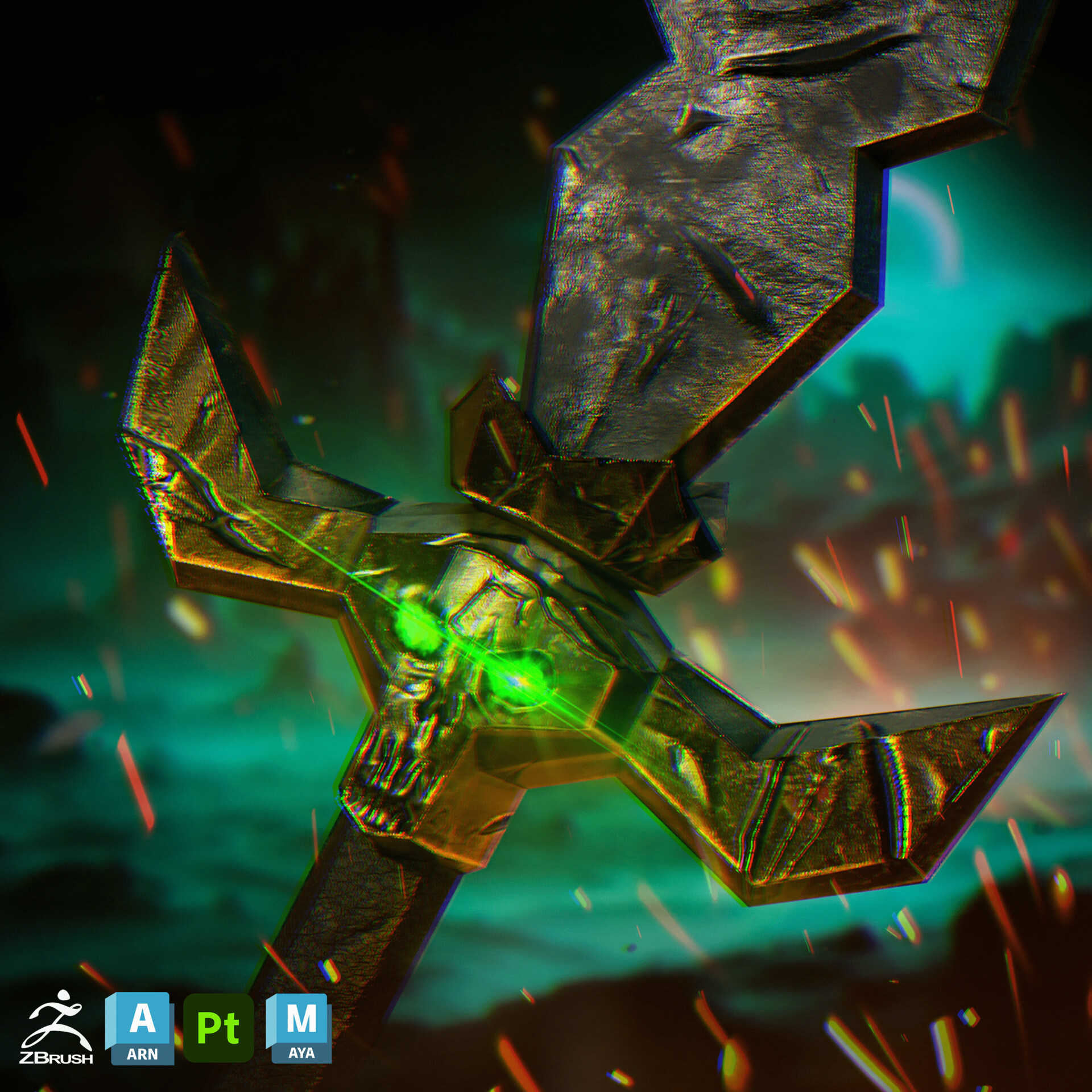 ArtStation - Stylized Blade