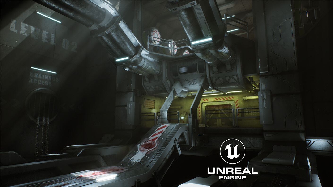 ArtStation - Sci-Fi Water Processing Facility