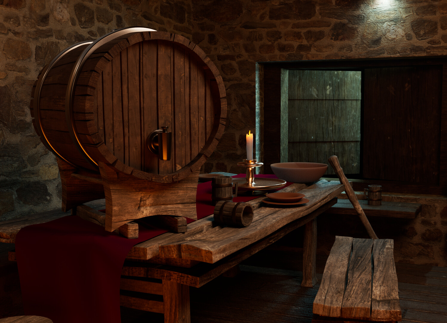 ArtStation - 3D Medieval Setup