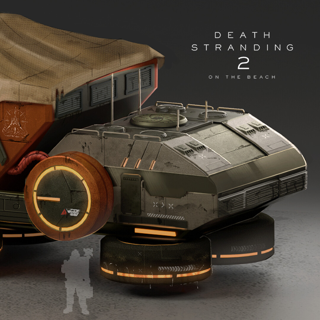 ArtStation - HISAN | VEHICLE DESIGN - DEATH STRANDING 2