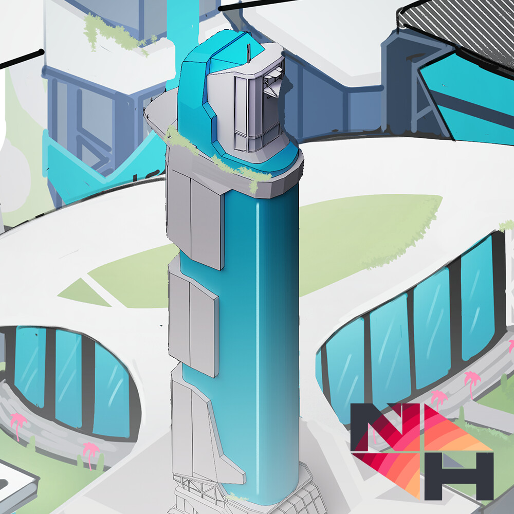 ArtStation - Neo Haven Part II