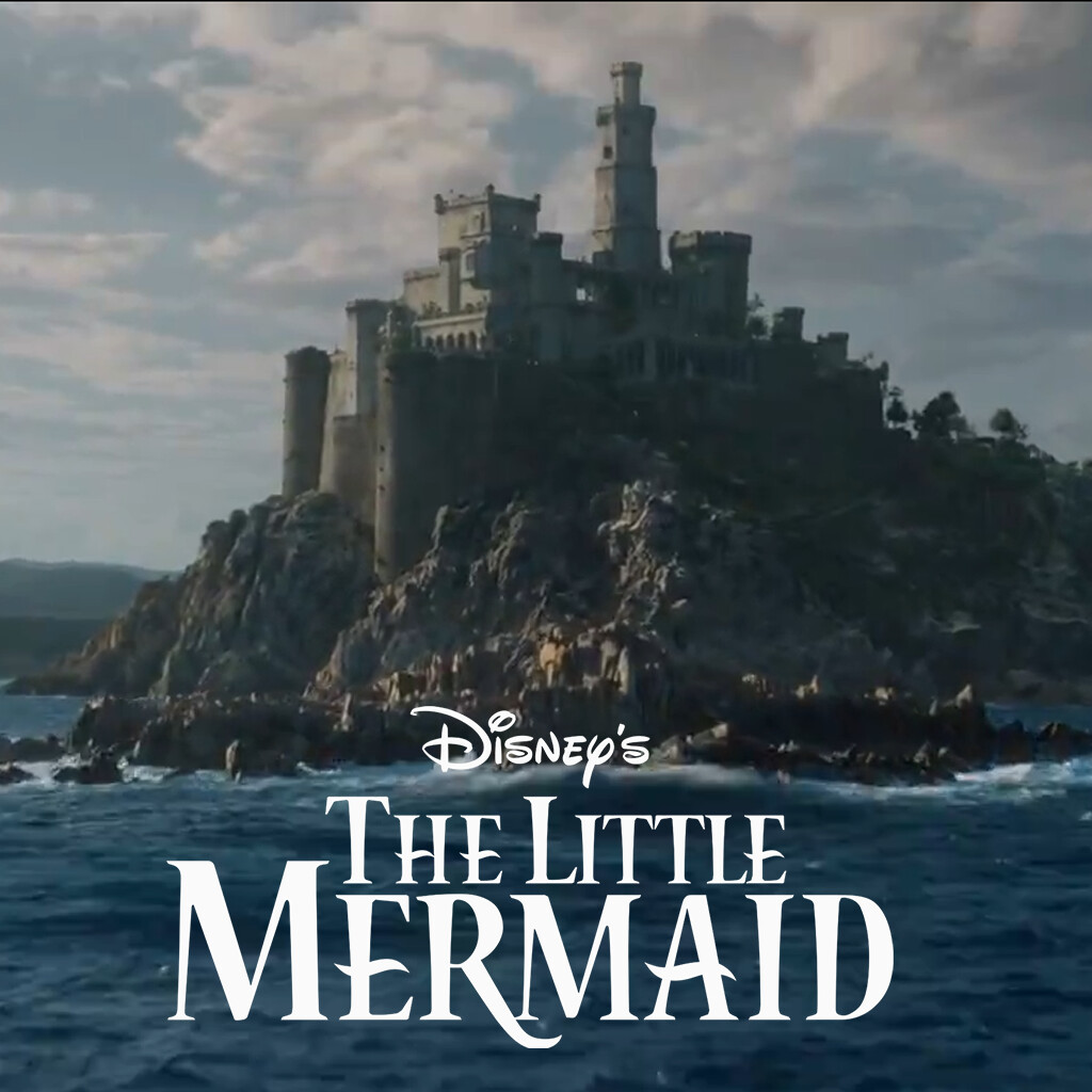 ArtStation - The Little Mermaid (2023): Castle Shots