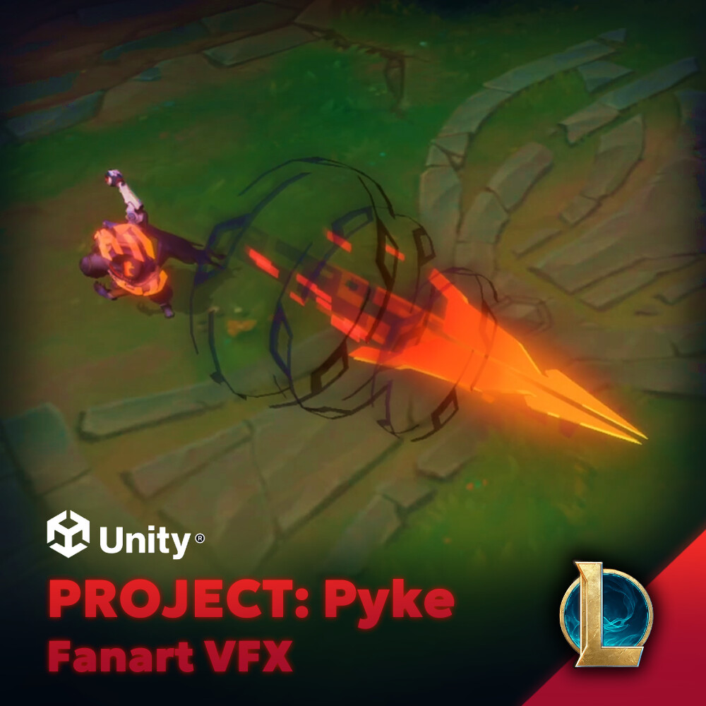 ArtStation - PROJECT:Pyke Unity VFX - League of Legends Fanart