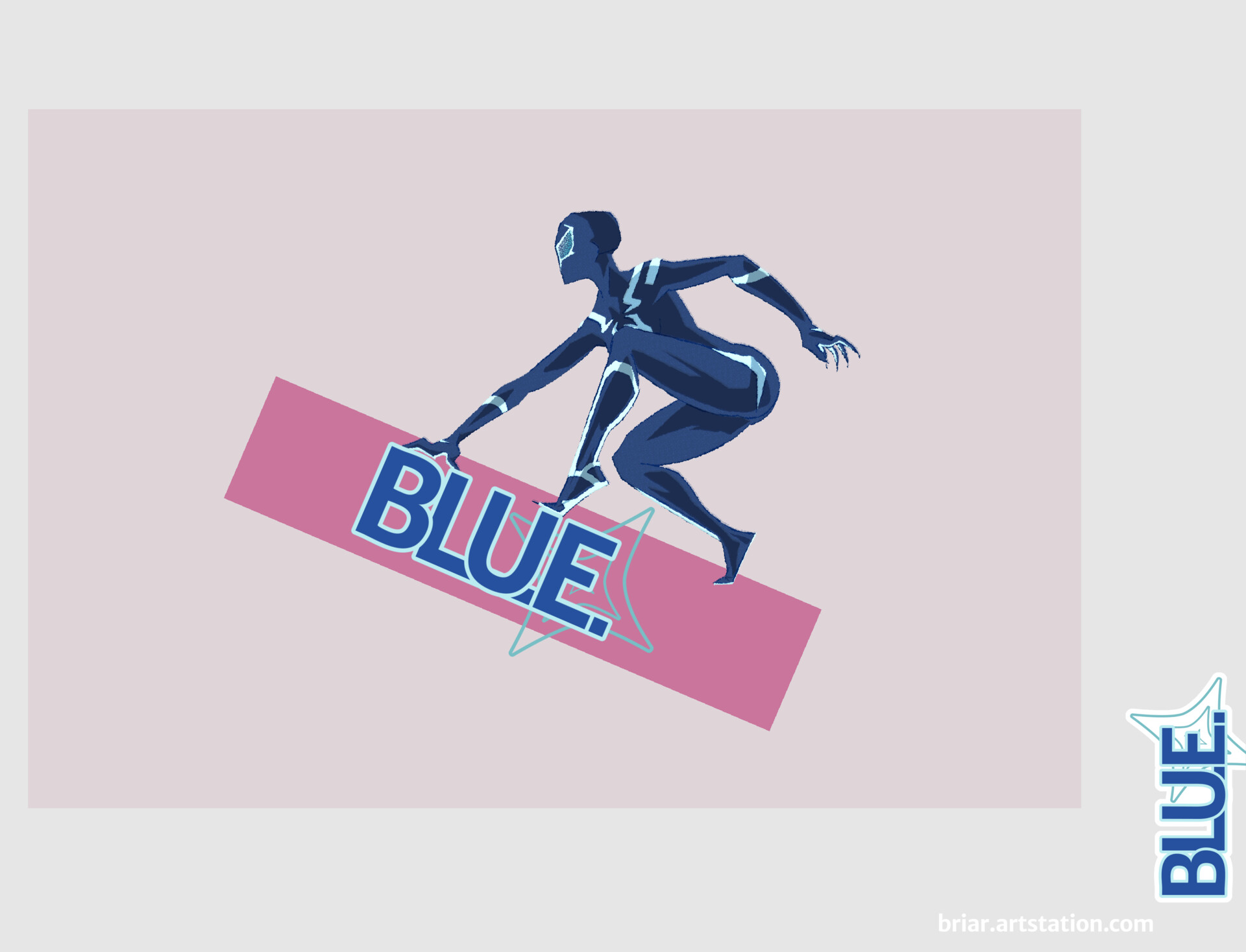 ArtStation - Blue: Spider Design