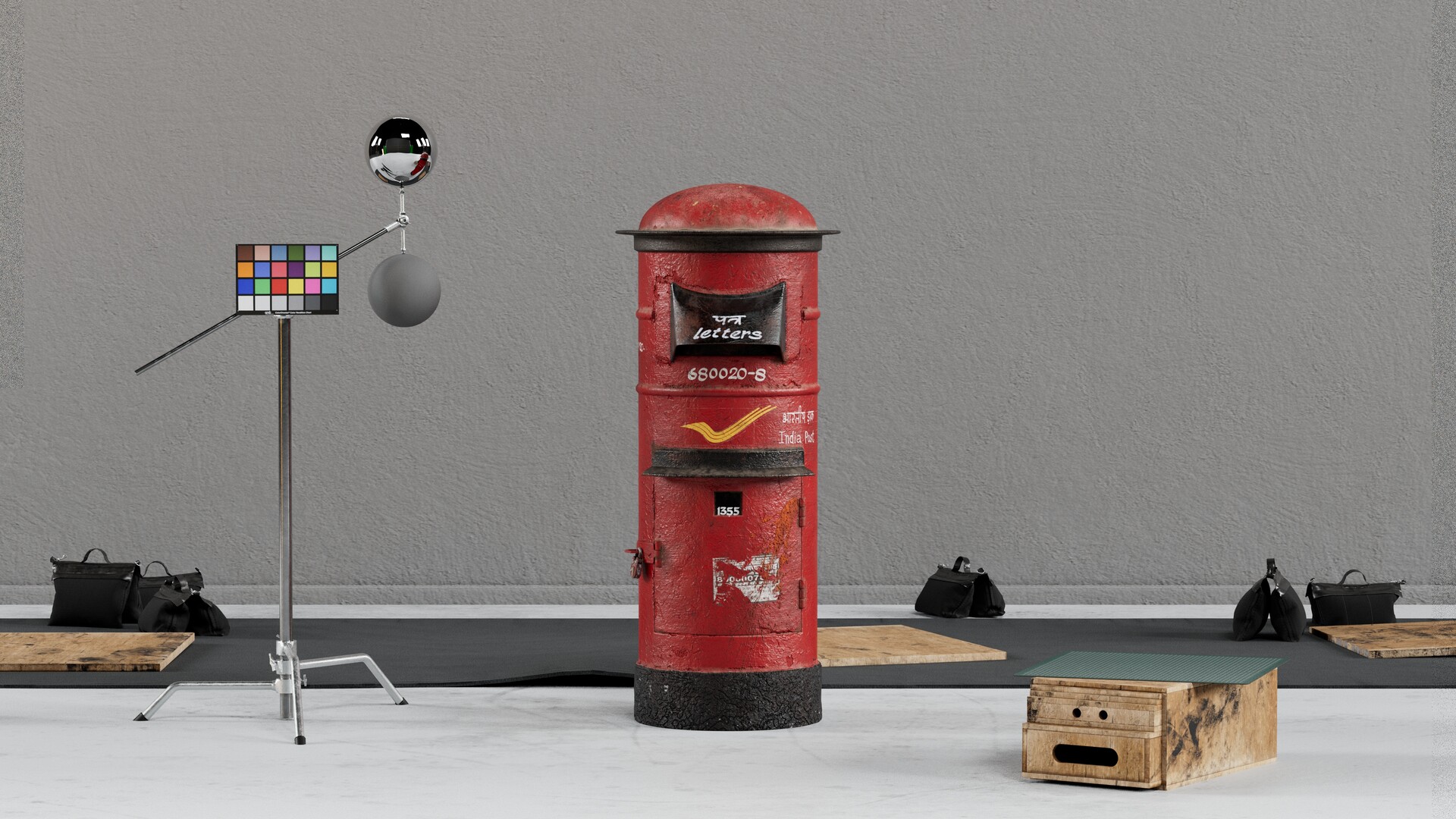 ArtStation - Indian Letter Box