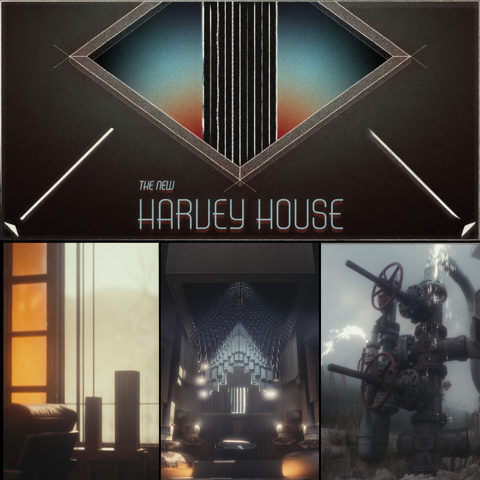 ArtStation - The New Harvey House | An Unreal 5 Descent into the Anthropocene
