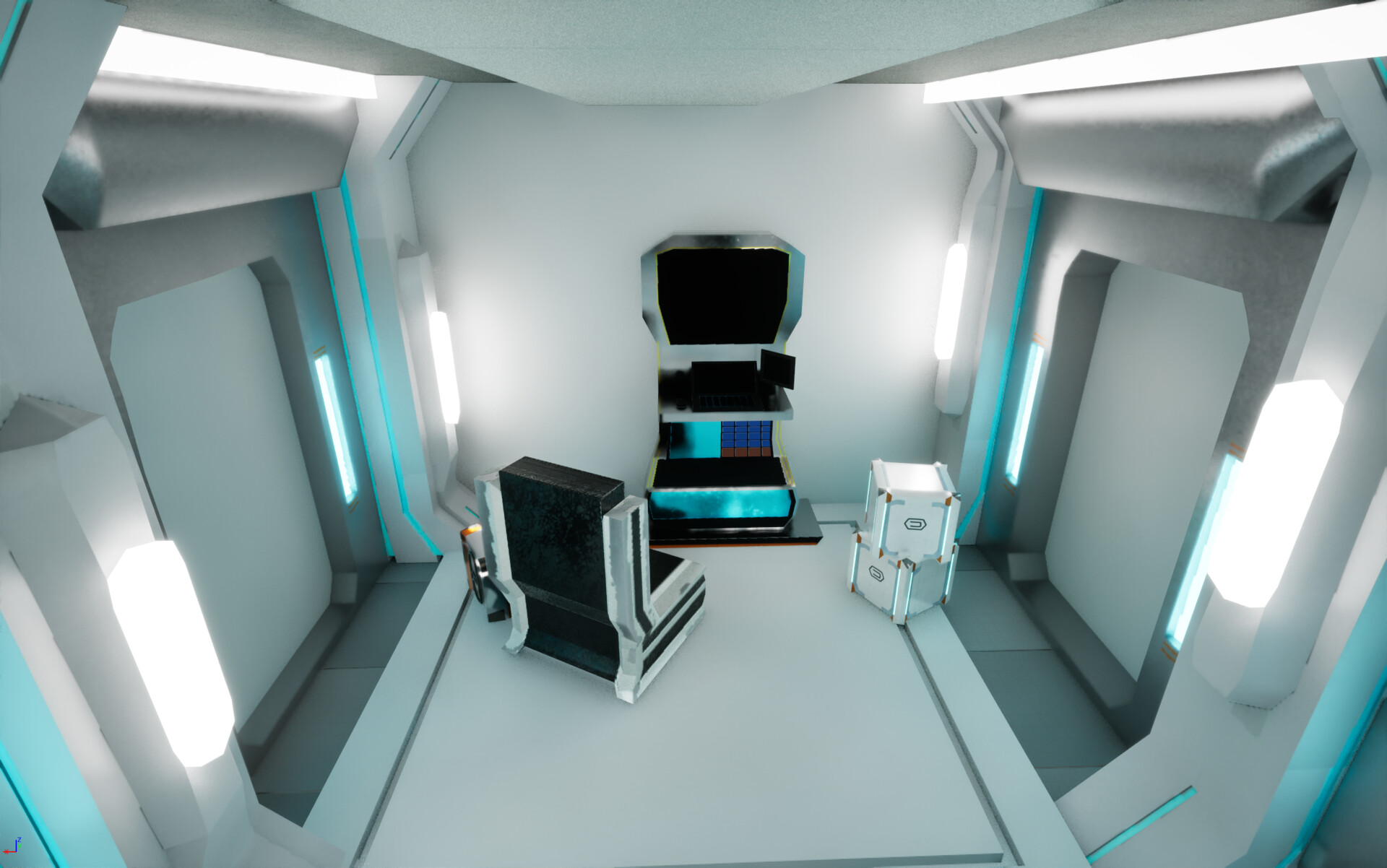 ArtStation - Science Lab: 3D Environment