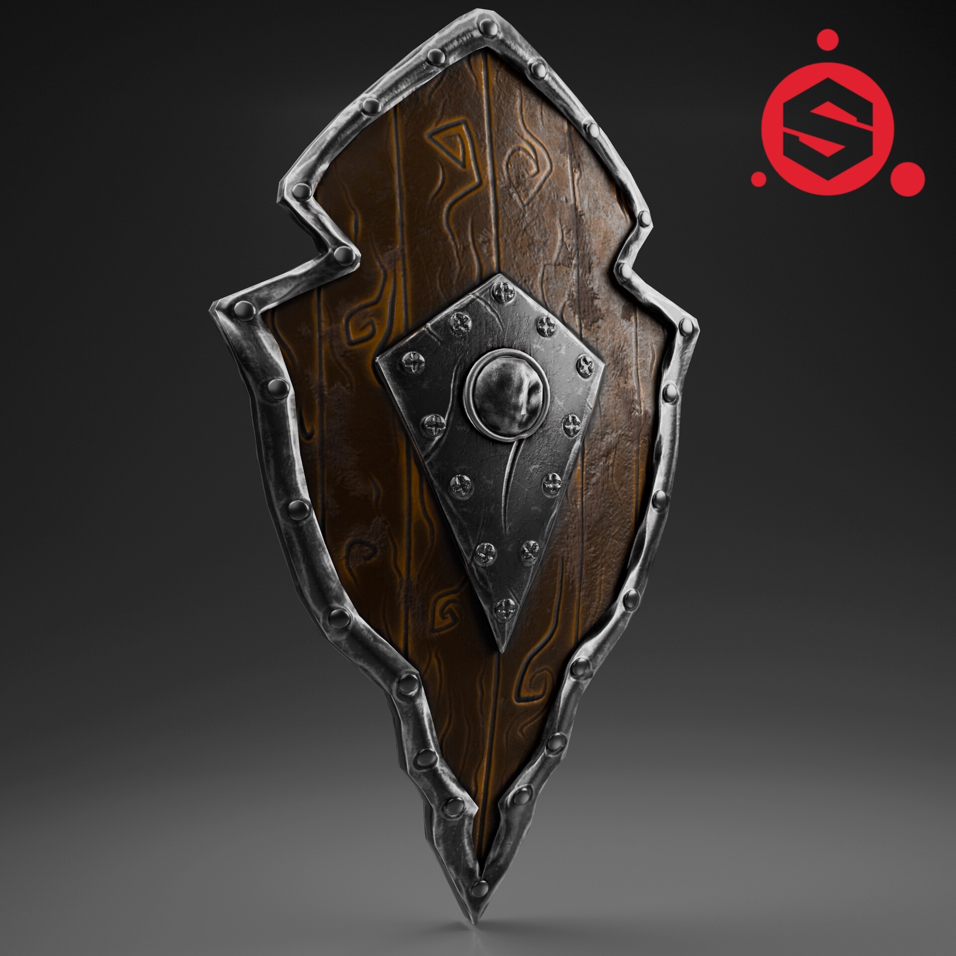 ArtStation - Medieval Shield Asset