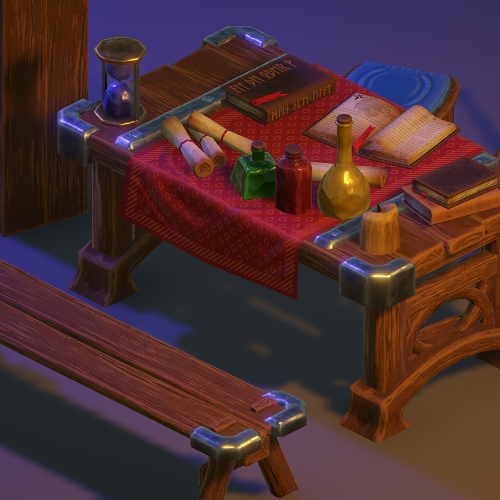 ArtStation - Isometric Scene