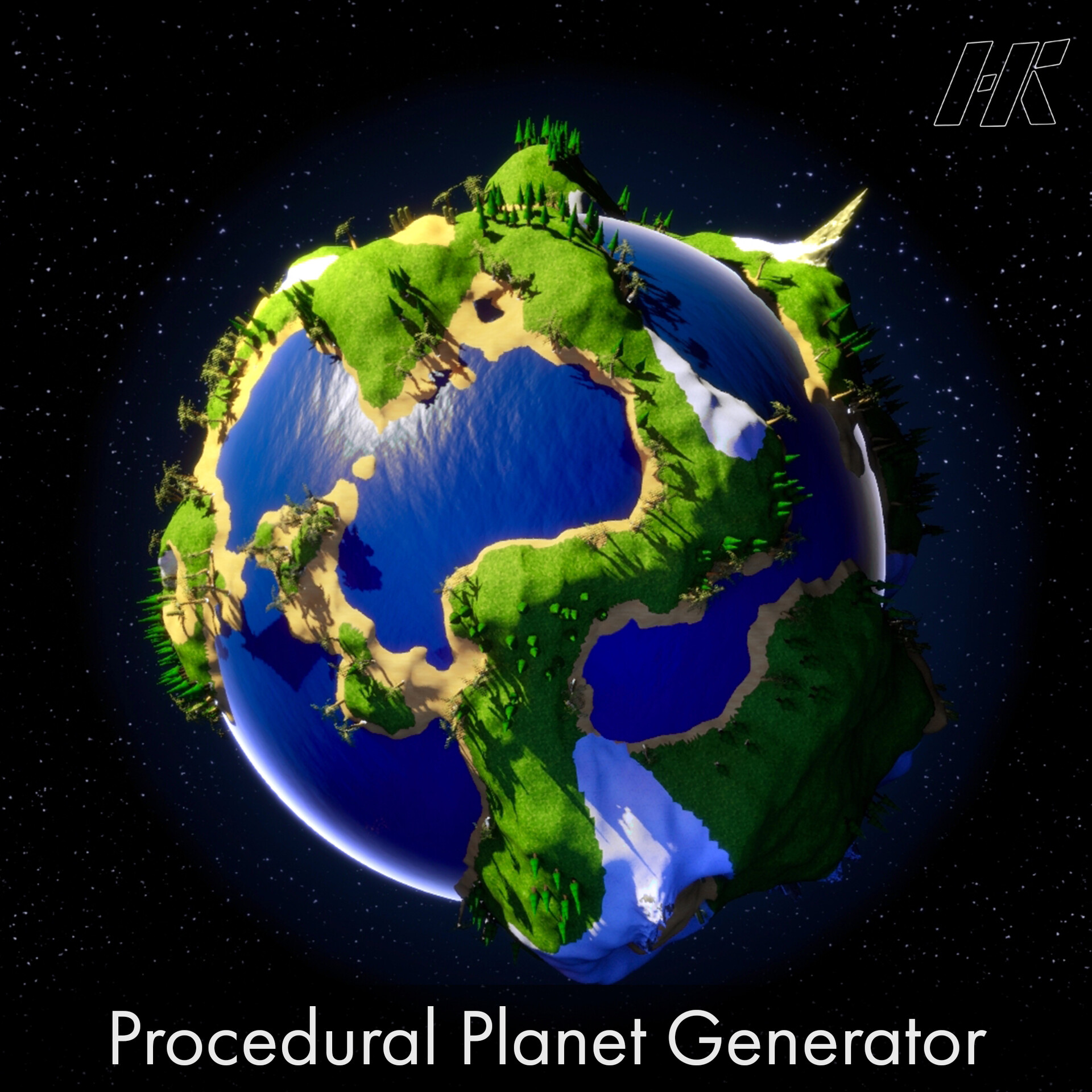 ArtStation - Procedural Planet Generator