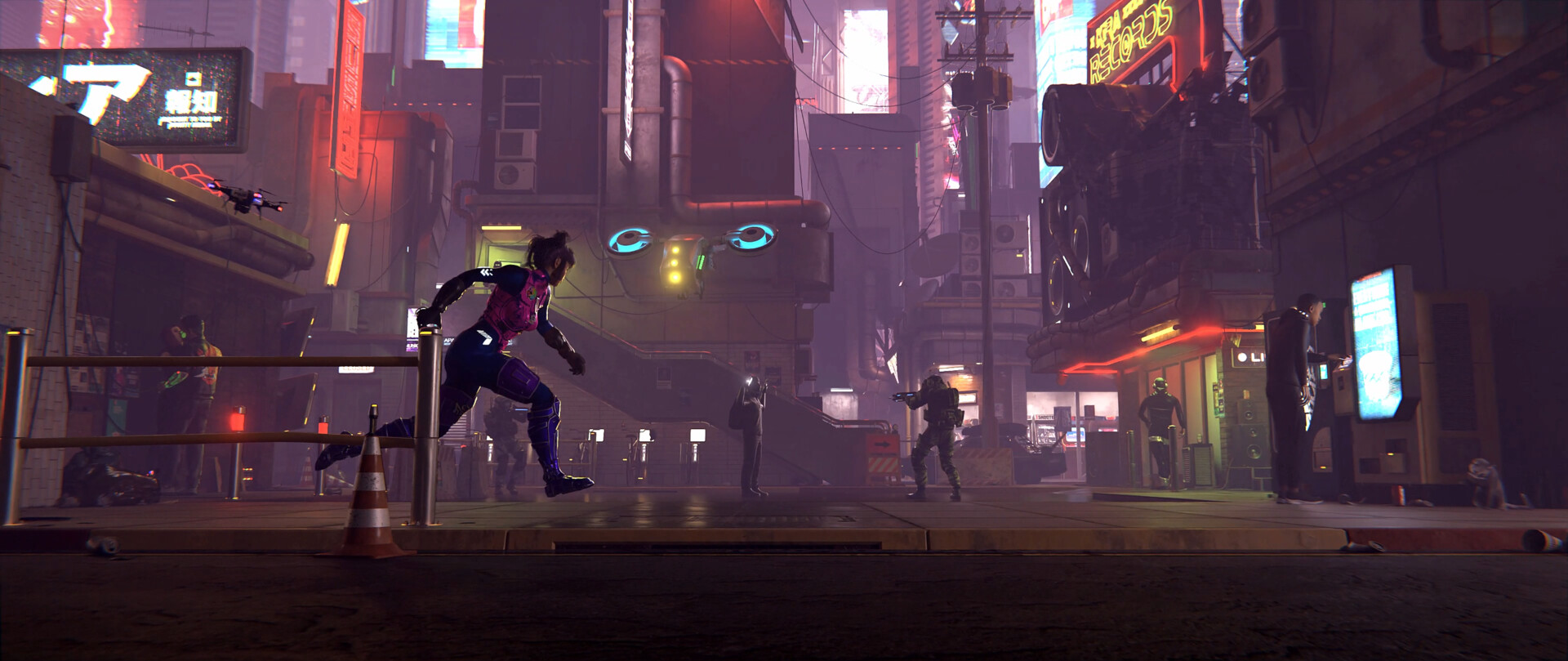 ArtStation - Cyber Rush: Kinetic Rush 3D community challenge by Pwnisher