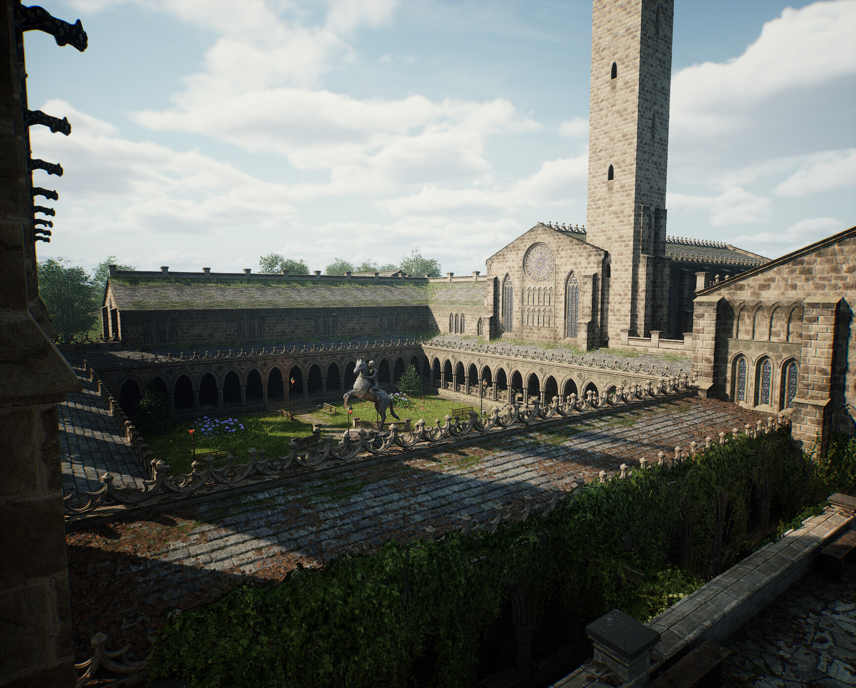 ArtStation - Gothic Modular Environment - WIP