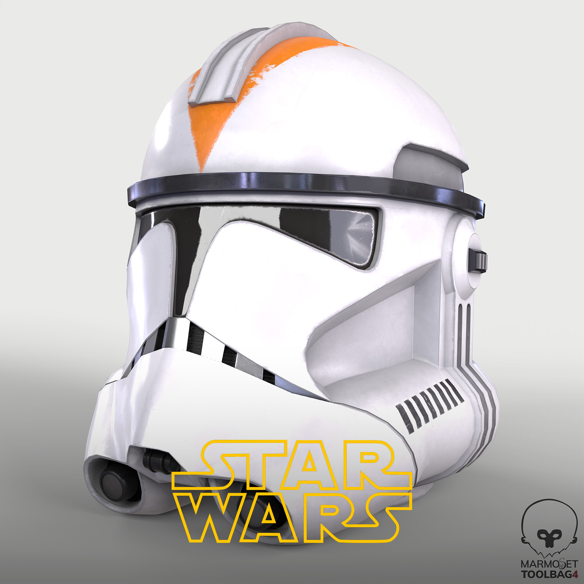 ArtStation - Star Wars - Phase 2 212th Clone Trooper Helmet