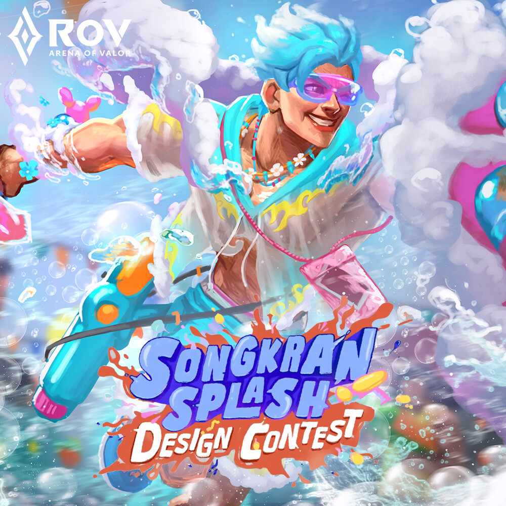 ArtStation - Garena RoV Thailand: Songkran Splash Design Contest ...