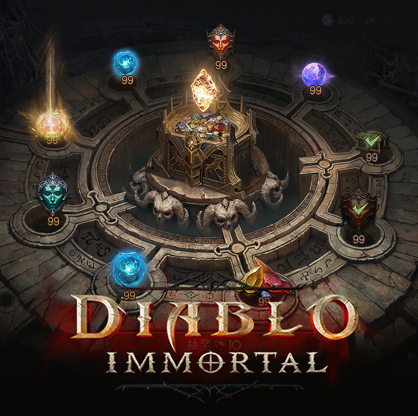 ArtStation - 【Diablo Immortal】 Active interface