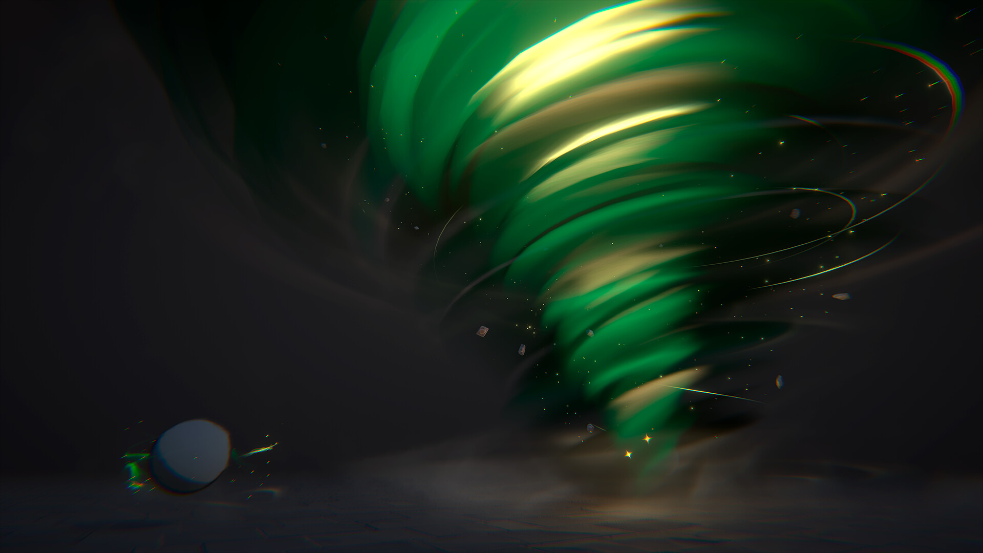 ArtStation - Tornado Burst VFX