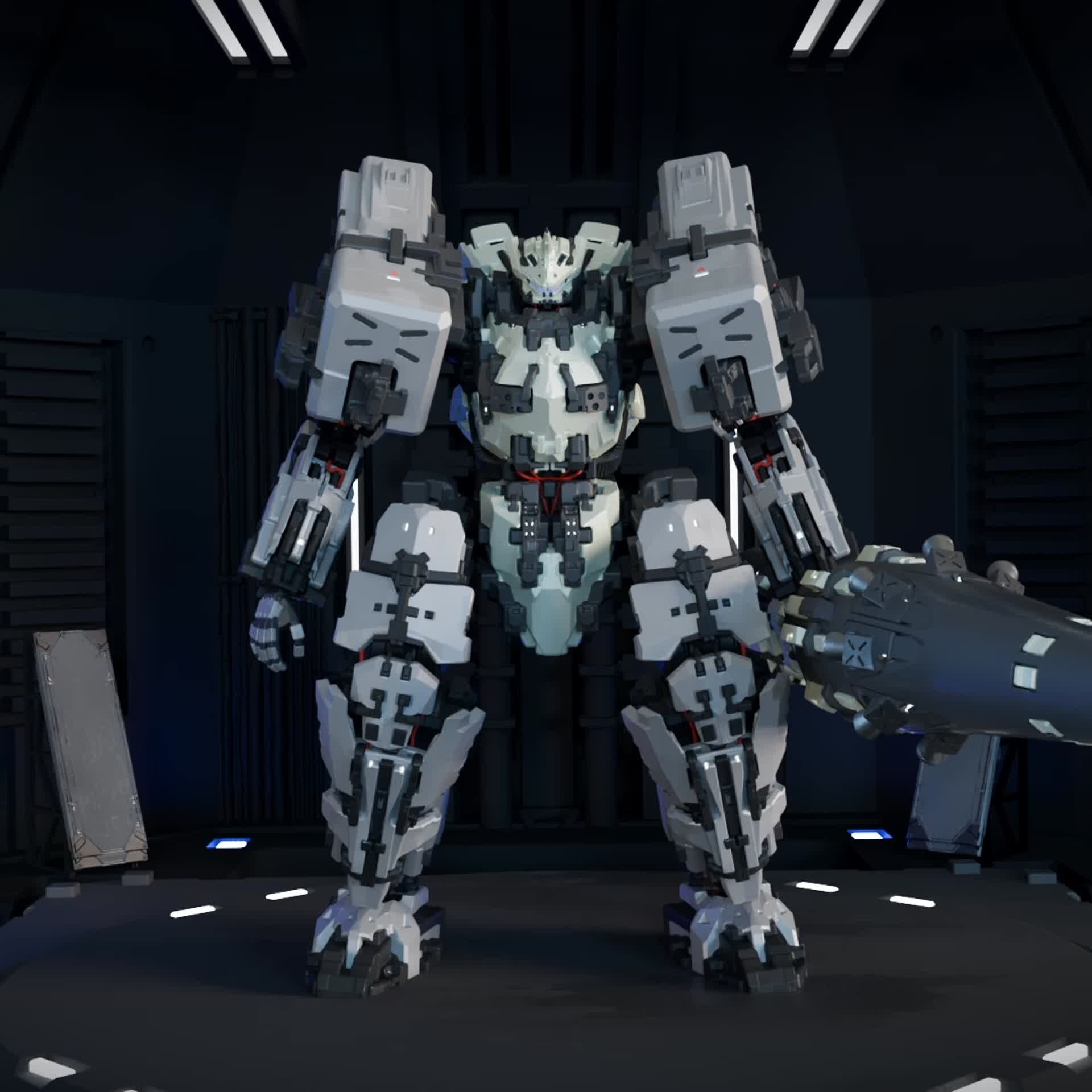 ArtStation - Lance Mech