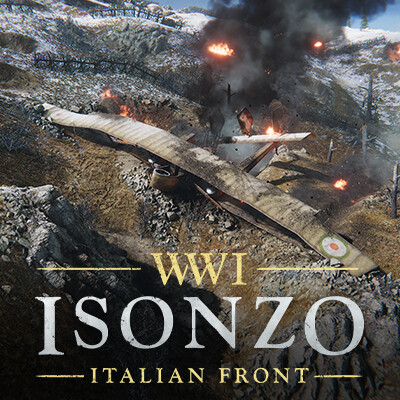 ArtStation - WWI Series Isonzo - Monte Grappa Map Mountain Tops