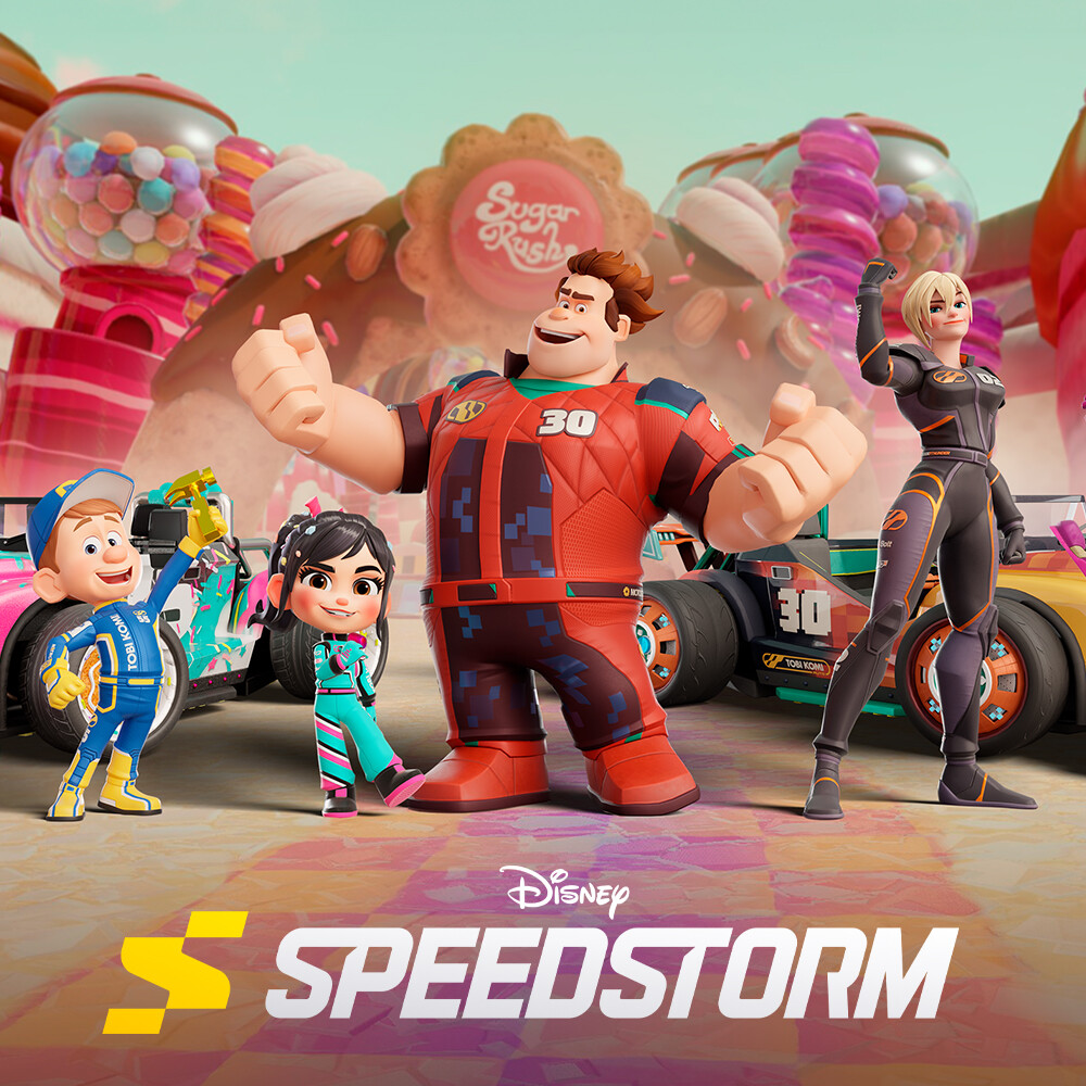 ArtStation - Wreck It Ralph - Art Direction - Speedstorm