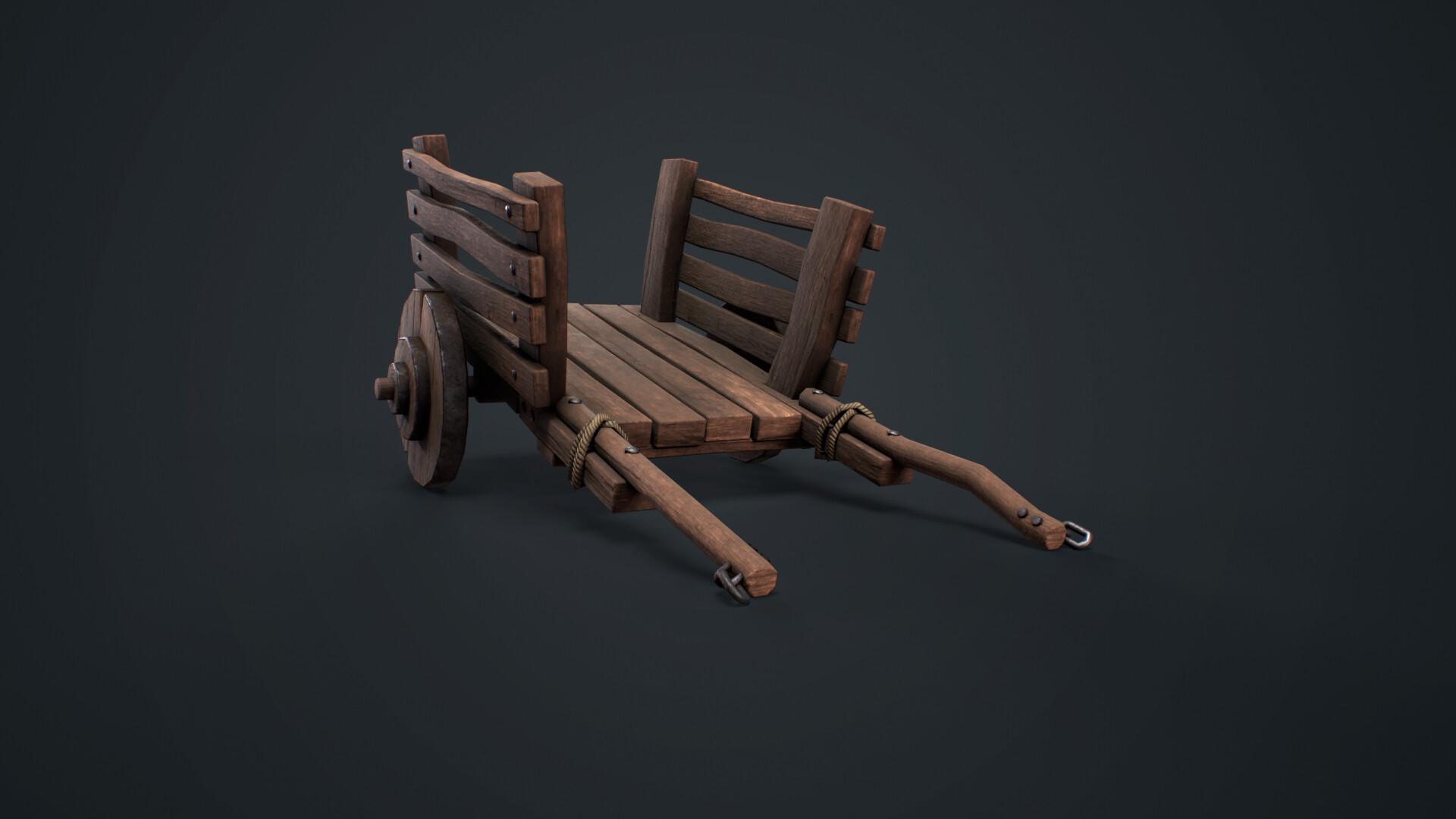 ArtStation - Wooden Cart