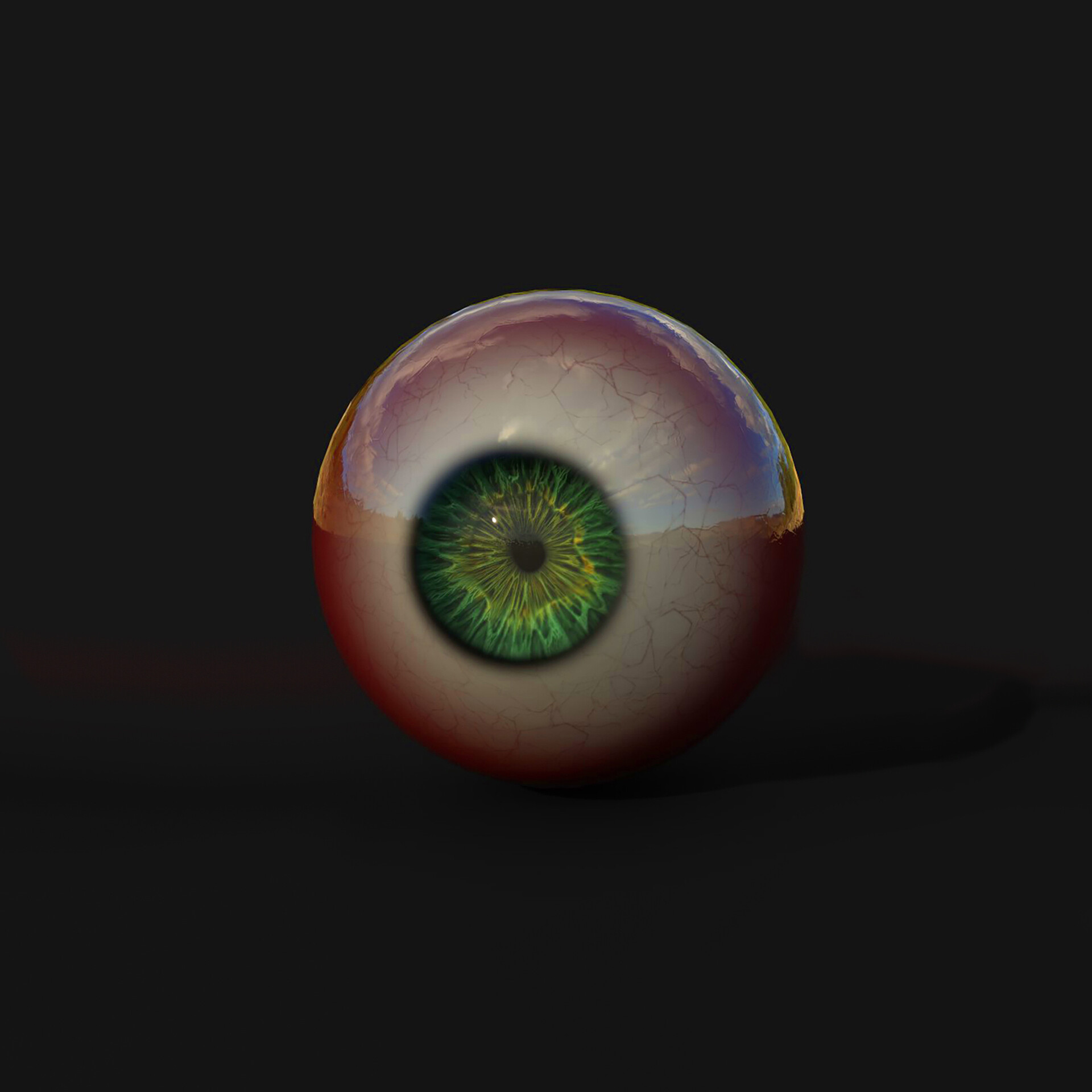 ArtStation - Realistic human eye
