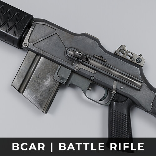 ArtStation - BCAR | Battle Rifle