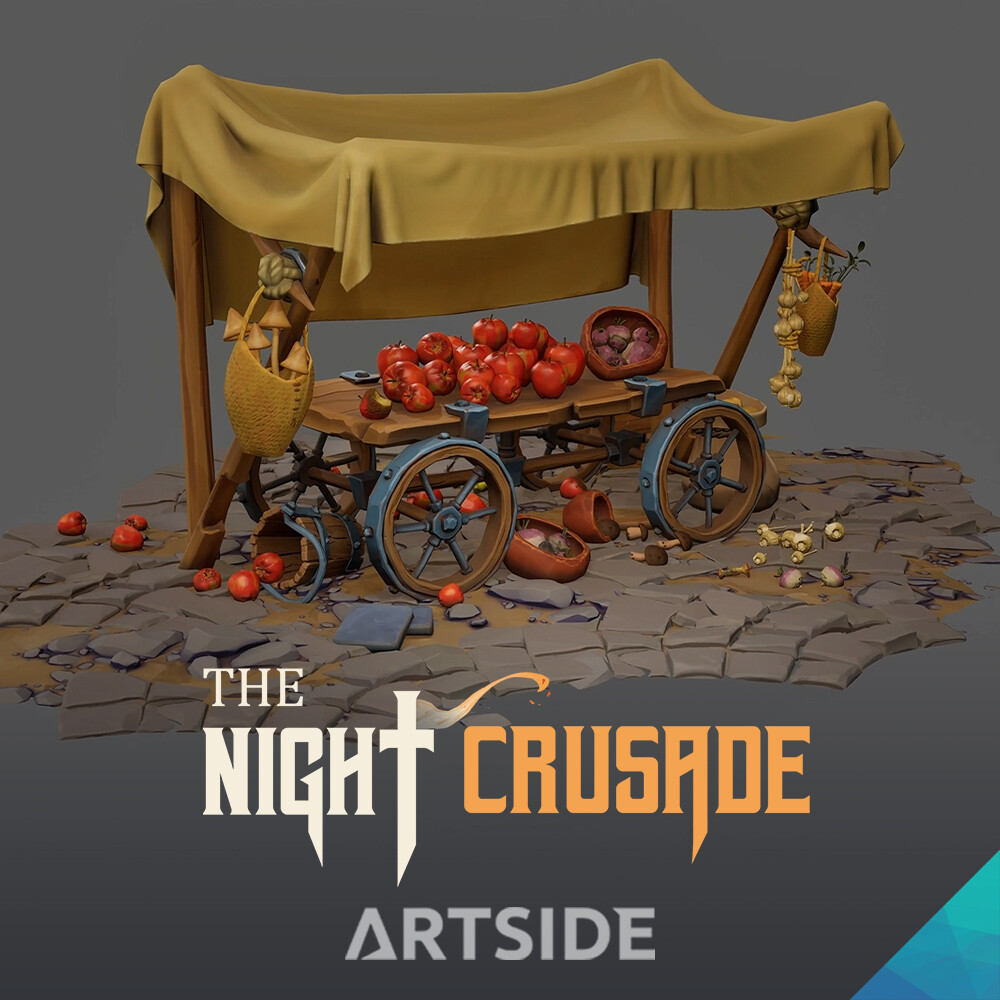 ArtStation - The Night Crusade - Props set 01