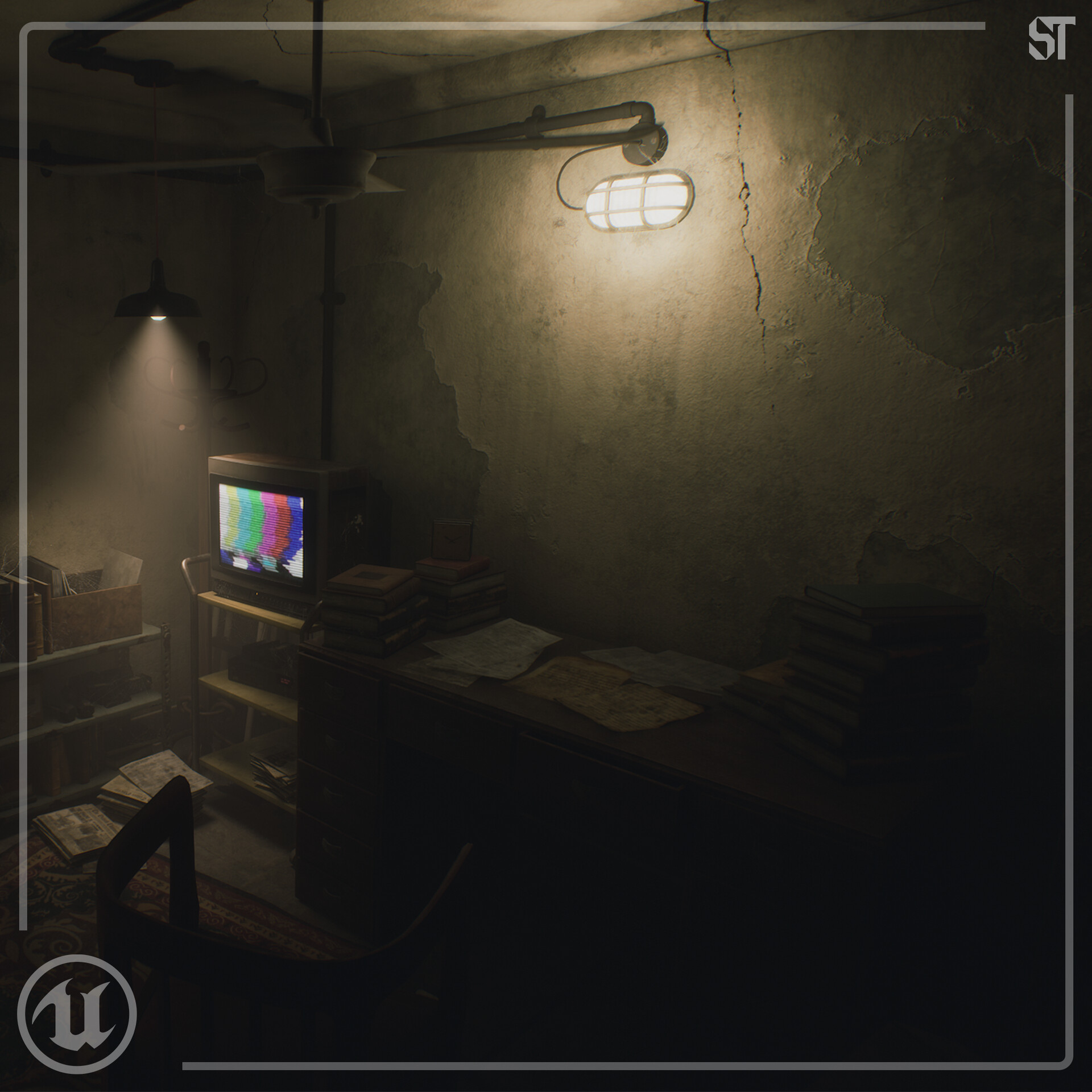 ArtStation - Shabby Basement