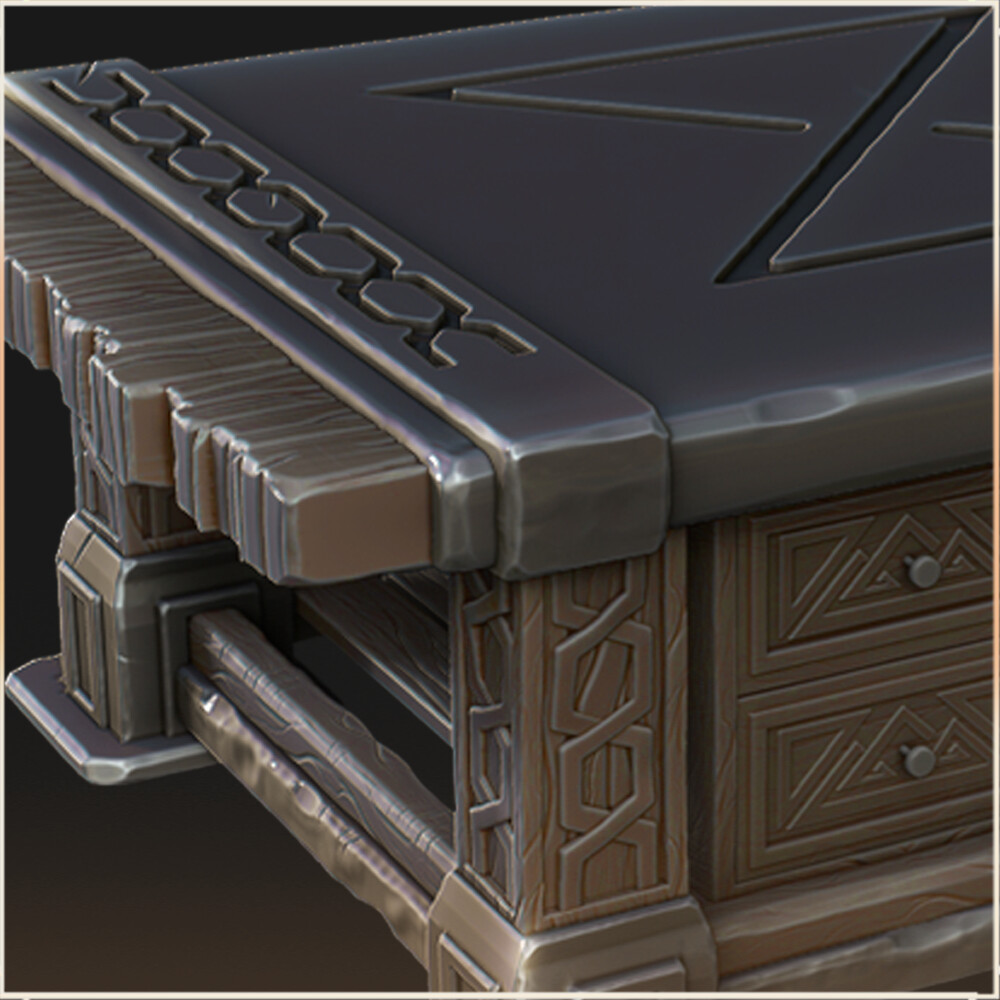 ArtStation - Stylized Tables