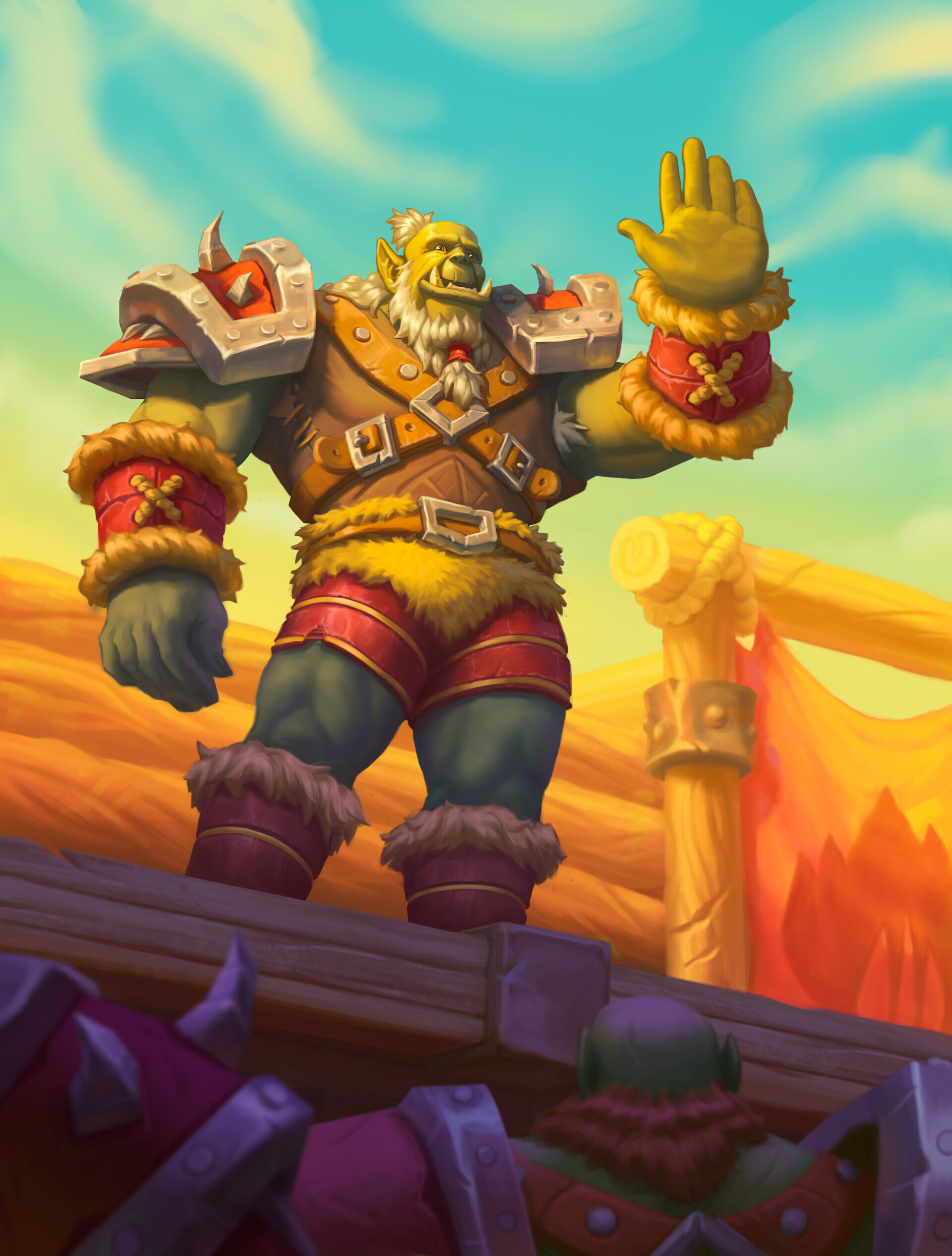 ArtStation - Eitrigg - Hearthstone Fan Art