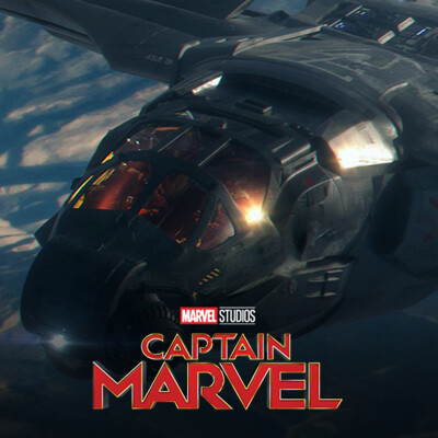 ArtStation - Quadjet Design for Captain Marvel