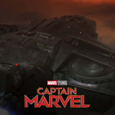 ArtStation - Quadjet Design for Captain Marvel