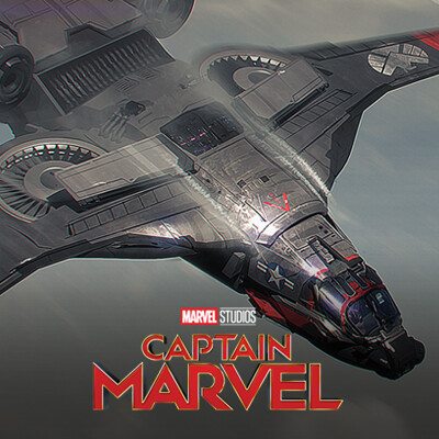 ArtStation - Quadjet Studies for Captain Marvel