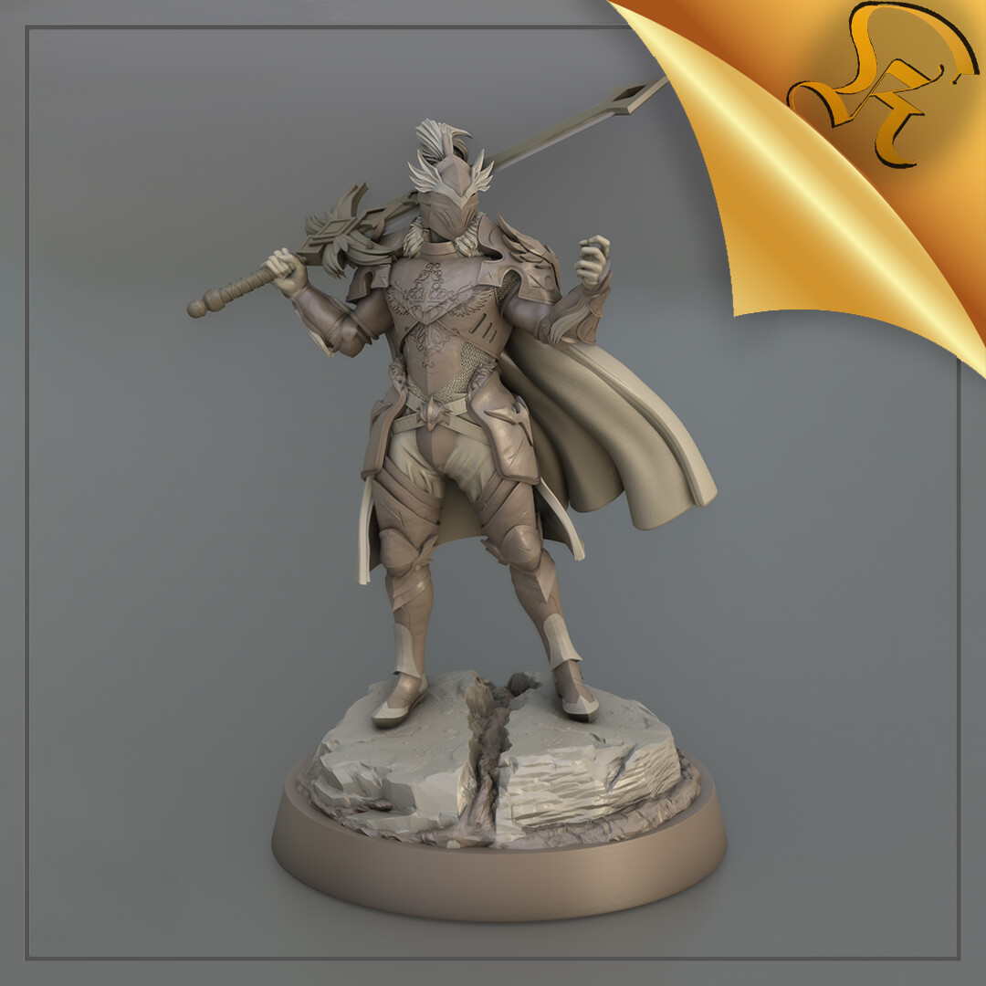 ArtStation - Owl Hero - Miniature