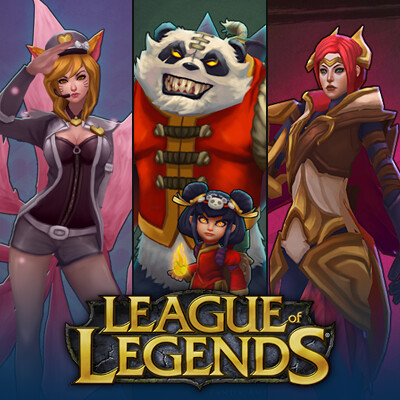 ArtStation - LoL Skins