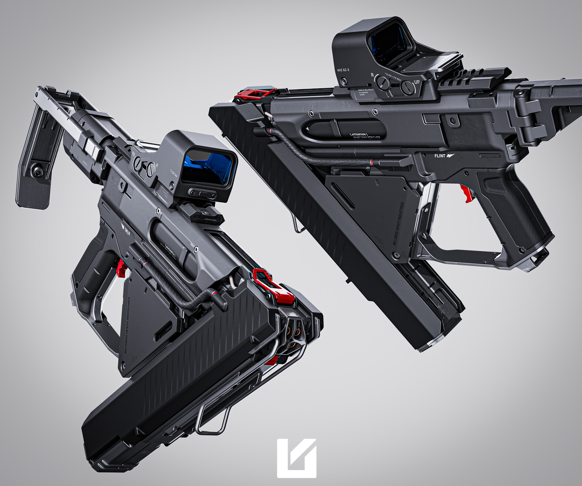 ArtStation - Nail Gun