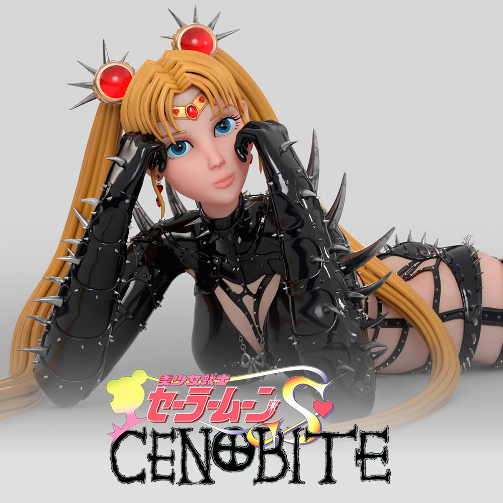 ArtStation - Sailor Moon X Cenobite