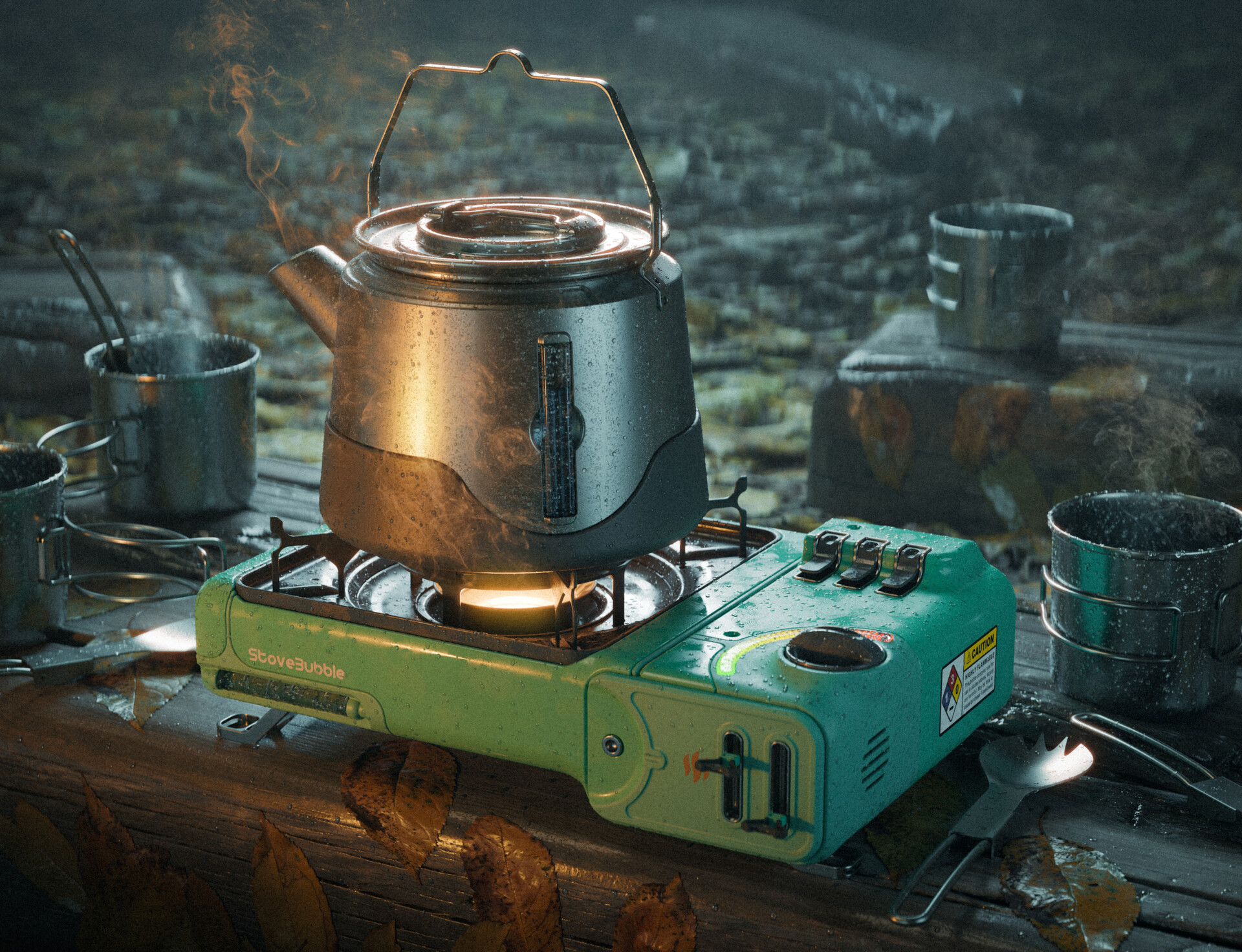 ArtStation - Portable Stove