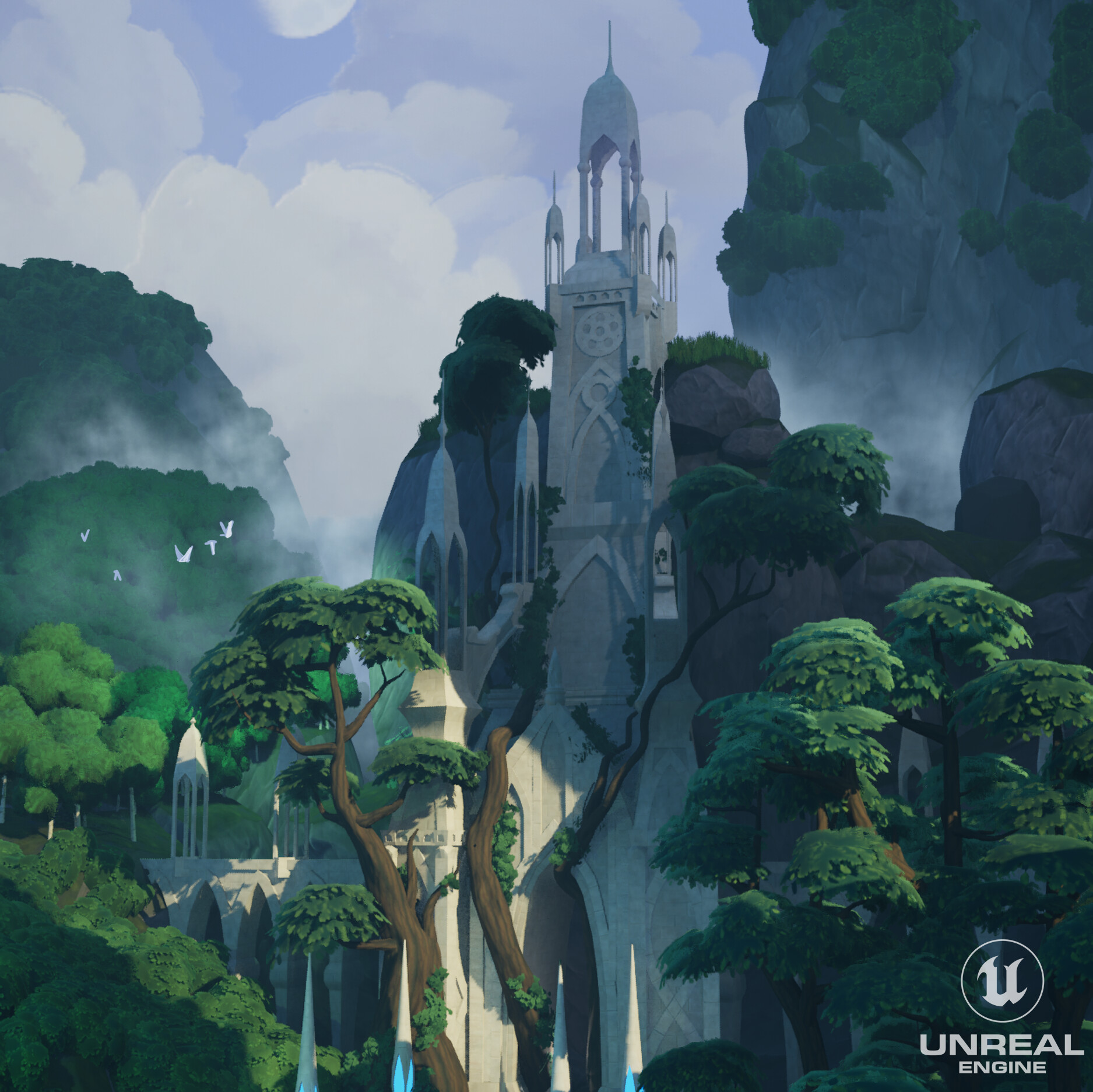 ArtStation - Elfic Castle
