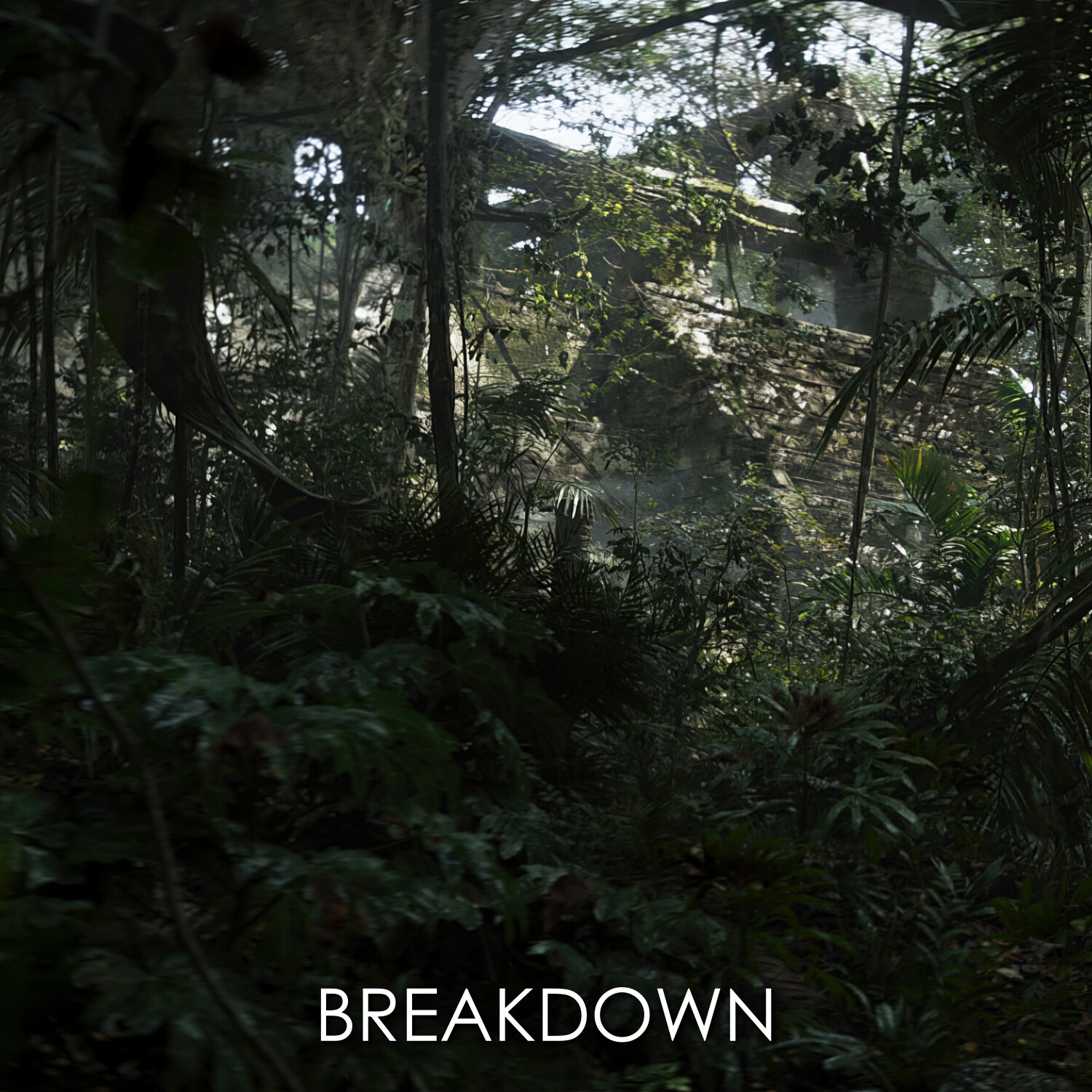 ArtStation - Jungle 3D Environment + Breakdown