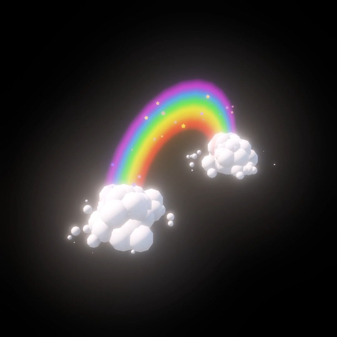 ArtStation - VFX Study - Cloudy Rainbow