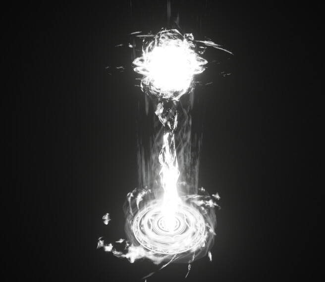 ArtStation - VFX Orb Pillar Spell