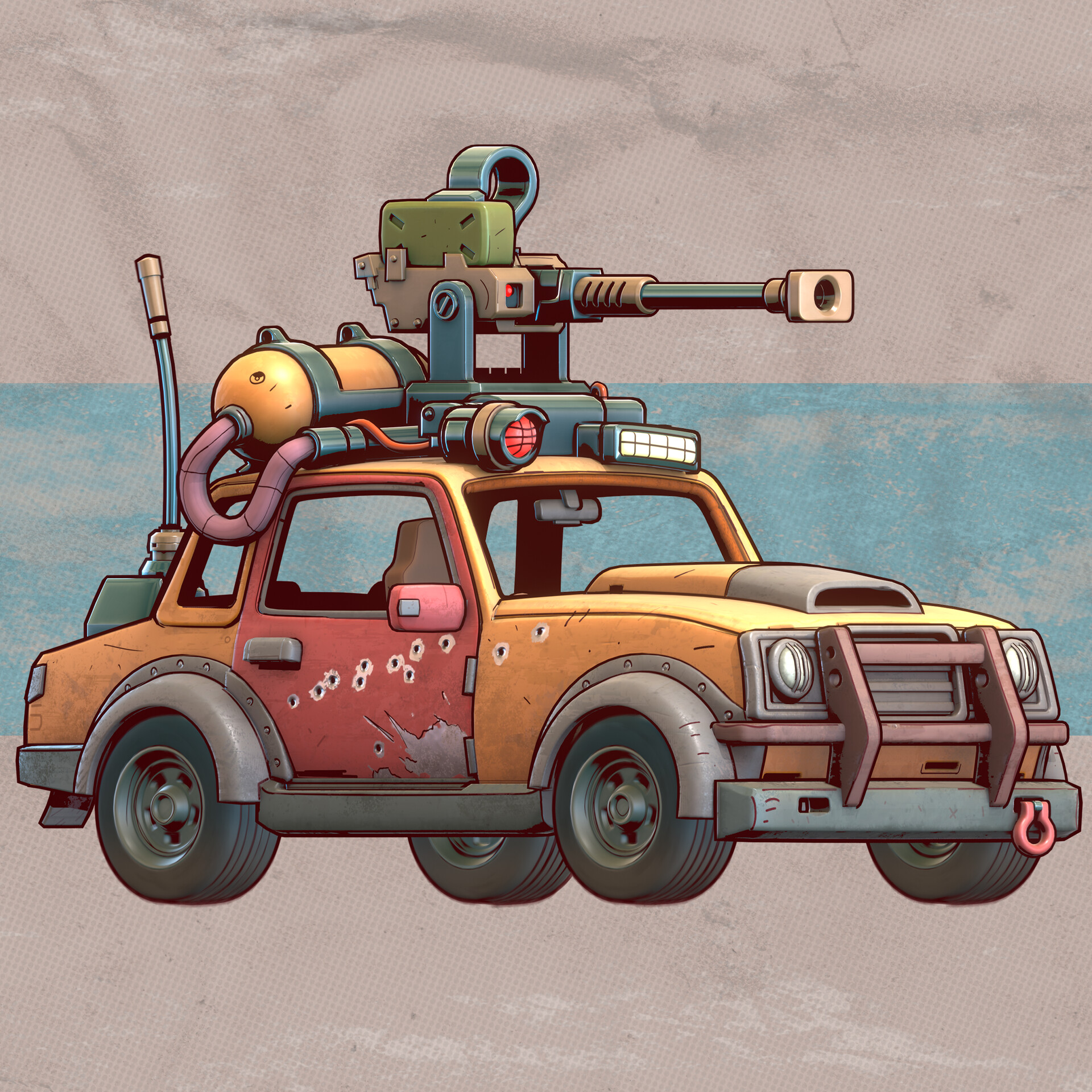 ArtStation - Battle Car