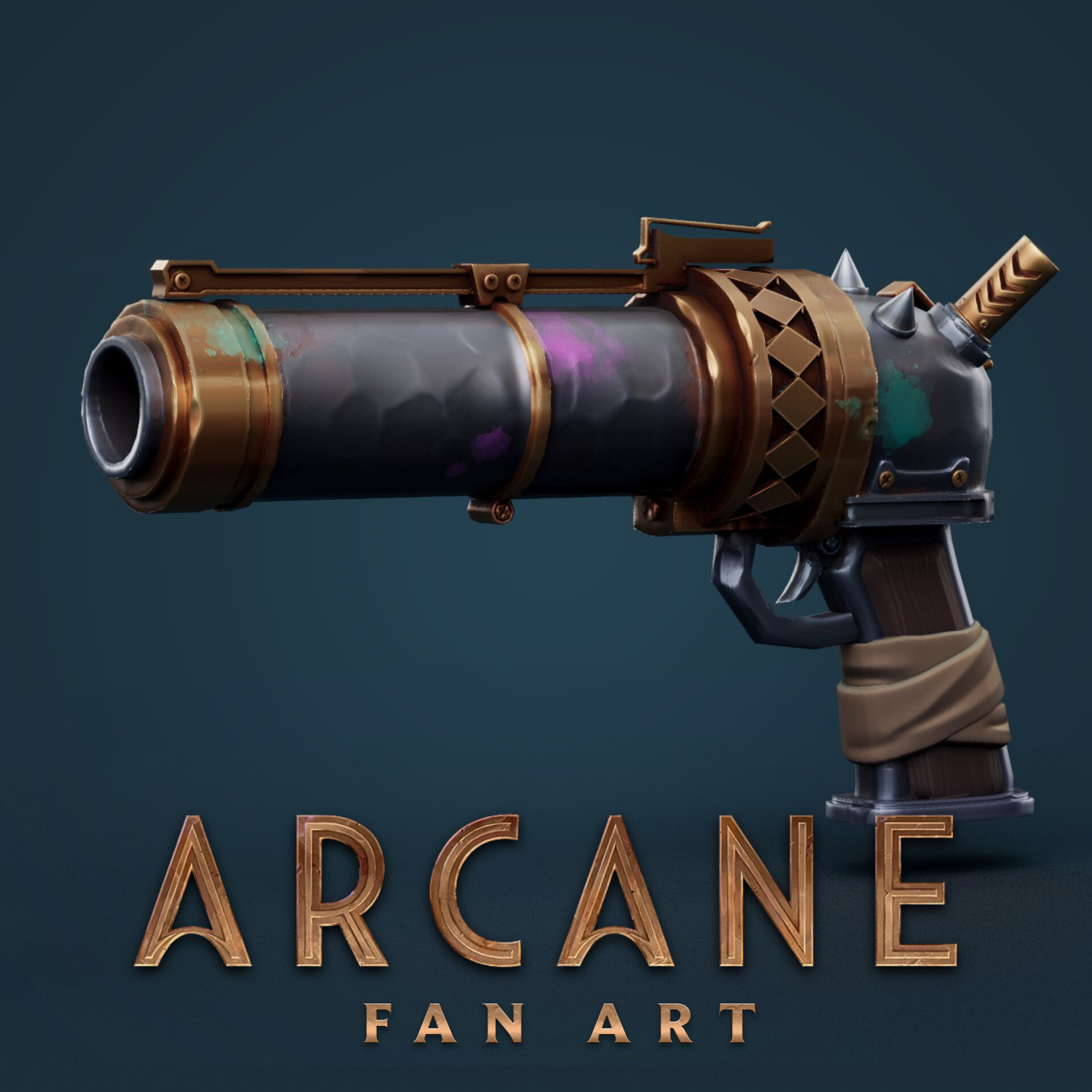 ArtStation - Jinx Zapper - Arcane Fan Art