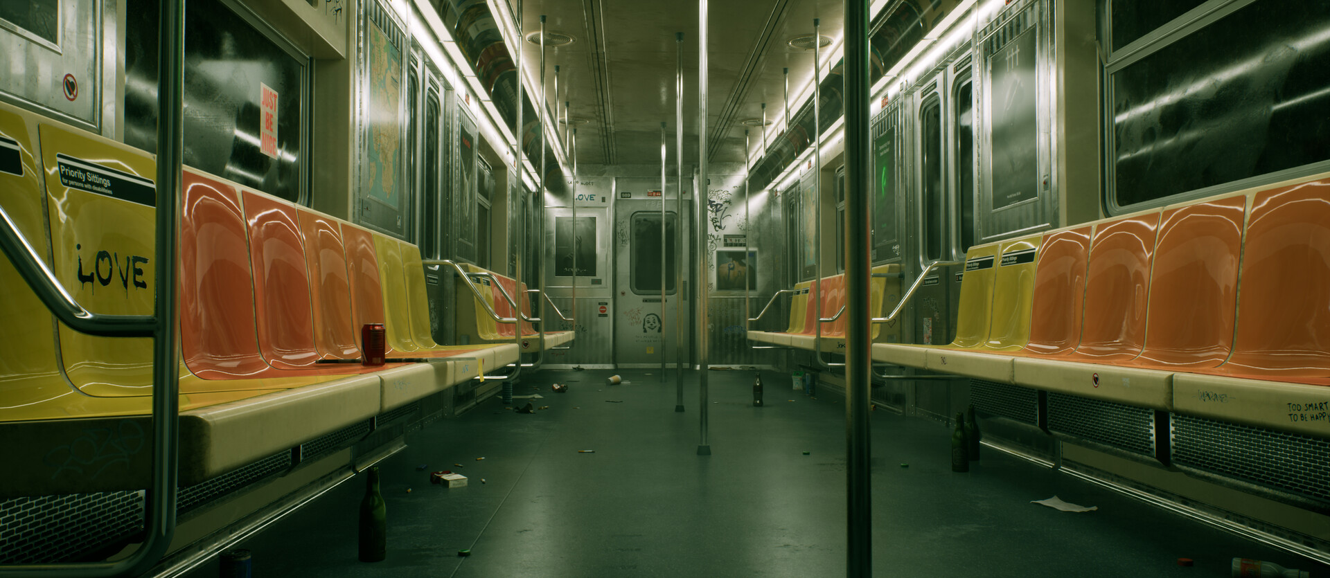 ArtStation - Gotham Subway