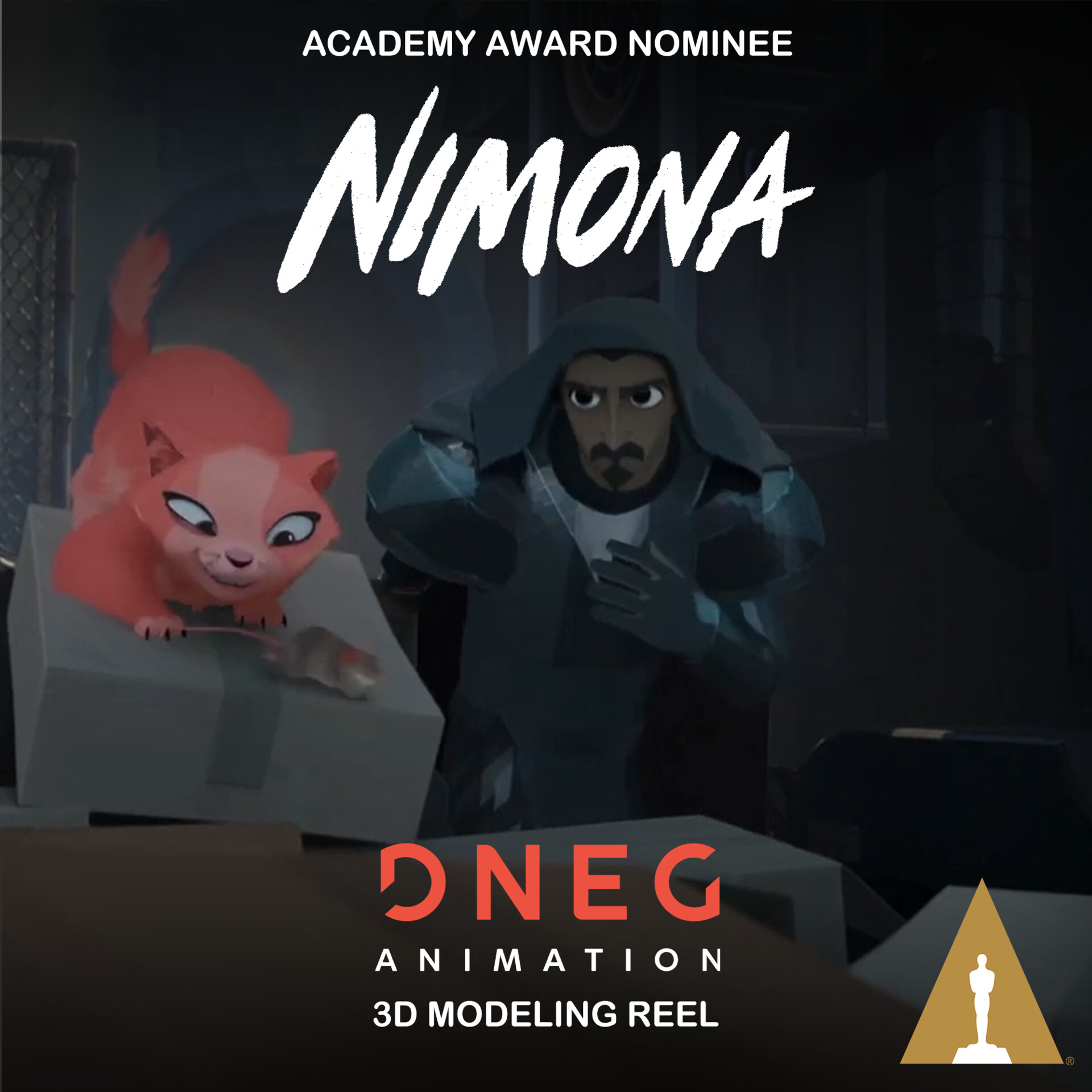 ArtStation - Nimona (3D Modeling Reel)