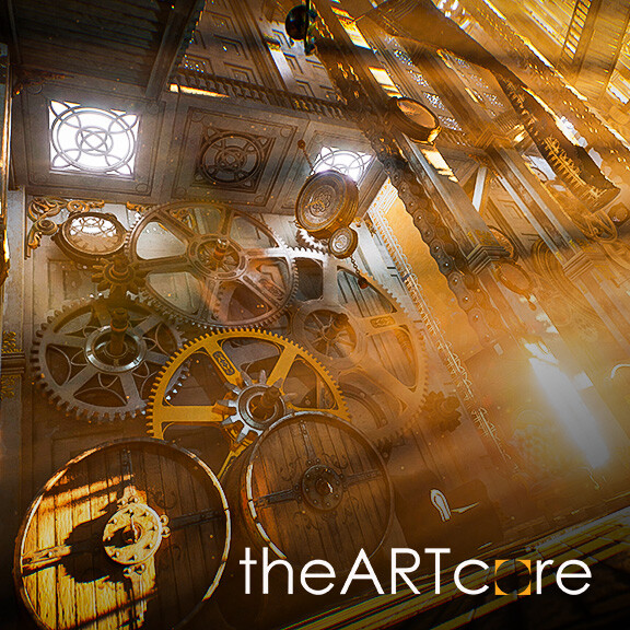 ArtStation - Clock Tower - Realtime Game Art